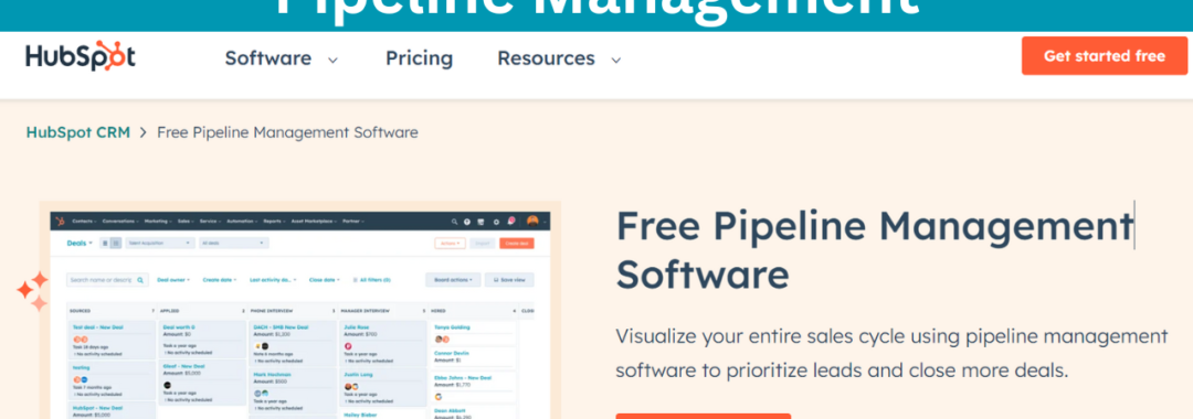 Setting up HubSpot CRM for Pipeline Management – Federal Access Program